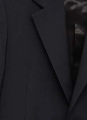Loewe Single-breasted Tailored Blazer - Black