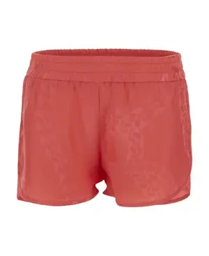 Stella McCartney Printed Elasticated Waist Shorts - Red