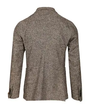 Tagliatore Double-breasted Textured Blazer - Multicolor