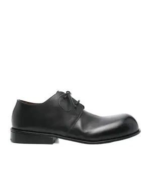 Marsèll Muso Round Toe Lace-up Derby Shoes - Black