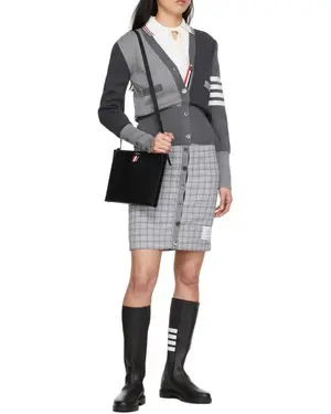 Thom Browne 4-bar Colour Block Cardigan