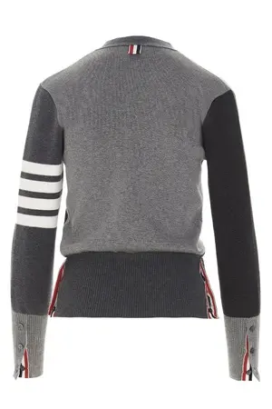 Thom Browne 4-bar Colour Block Cardigan