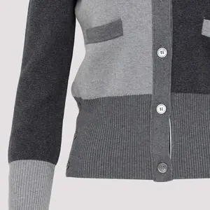 Thom Browne 4-bar Colour Block Cardigan