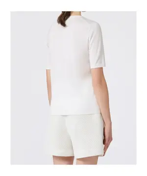 Max Mara Gerico Short-sleeved Knitted Jumper - White
