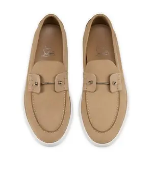 CHRISTIAN LOUBOUTIN Chambeliboat Slip-on Loafers - Brown