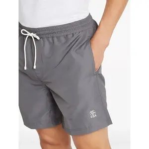 Brunello Cucinelli Drawstring Swim Shorts - Gray