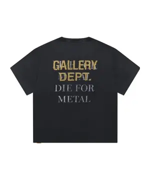 GALLERY DEPT. Live For Metal T-shirt - Black