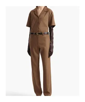 Khaite Short-sleeve Lapel Collar Shirt