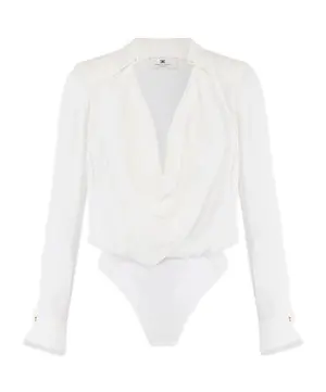 Elisabetta Franchi Long Sleeve Bodysuits