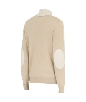 MAISON MARGIELA Two-toned Knitted Jumper - White
