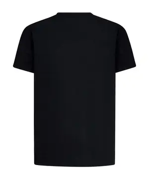 C.P. COMPANY Logo-print Cottont-shirt - Black