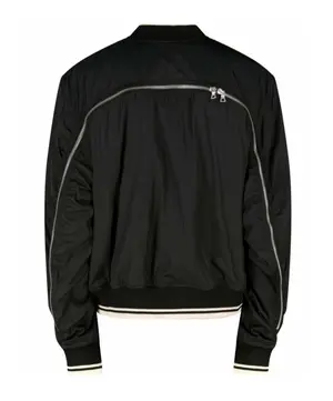 Dries Van Noten Zip Detailed Bomber Jacket
