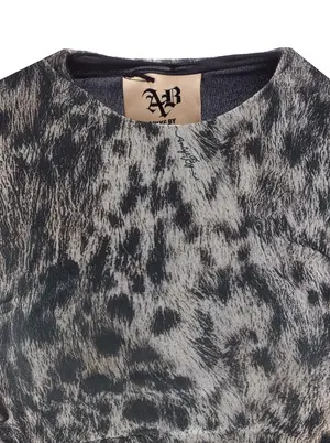 ANIYE BY Hyena Judy Leopard Print Dress
