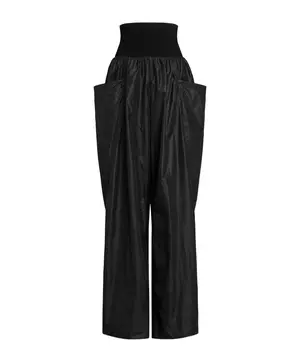 Alaïa High-waisted Wide-leg Pants