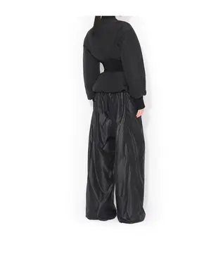 Alaïa High-waisted Wide-leg Pants