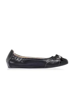 Bally Logo Detail Ballerina Flats