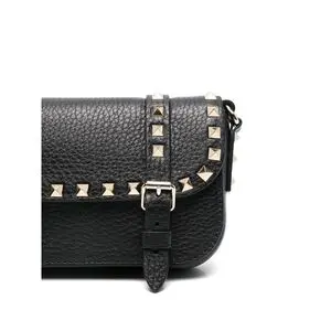 Valentino Garavani Rockstud Foldover Top Crossbody Bag