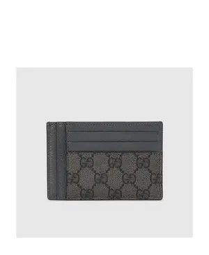 Gucci Gg Logo Plaque Card Holder