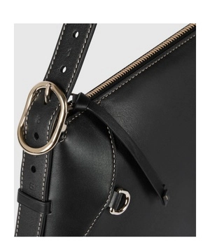 Gucci Gg Emblem Large Shoulder Bag - Black