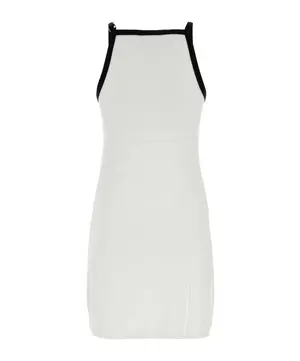 COURREGES Sleeveless Buckle Detail Dress - No