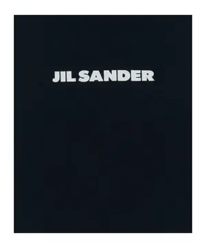 JIL SANDER Logo Printed Crewneck T-shirt - Black