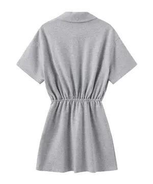 Marissa Chiara Short Sleeve Dress With Heart Embroidery