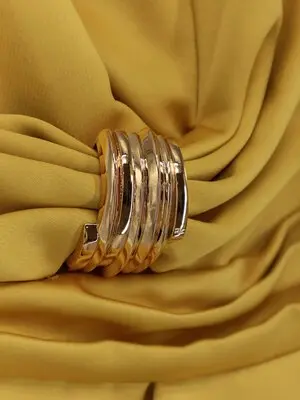 Elisabetta Franchi Duchess Satin Dress - Yellow