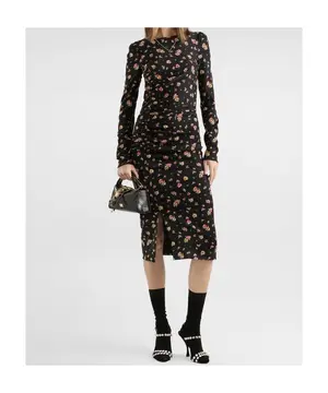 Dolce & Gabbana Floral Printed Midi Dress