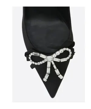 JIMMY CHOO Auria Bow Embellished Pumps