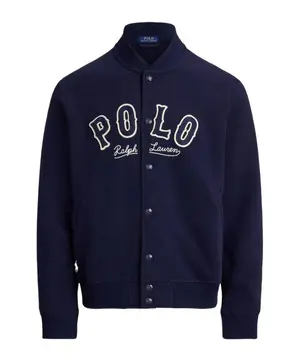 Polo Ralph Lauren Rl Fleece Western Logo Jacket - Navy