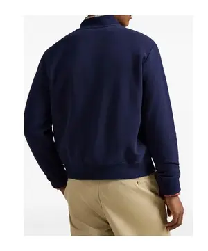 Polo Ralph Lauren Rl Fleece Western Logo Jacket - Navy