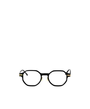 Linda Farrow Geometric Frame Eyeglasses - Black