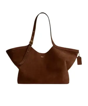 COACH Buckle-fastening Suede Tote Bag