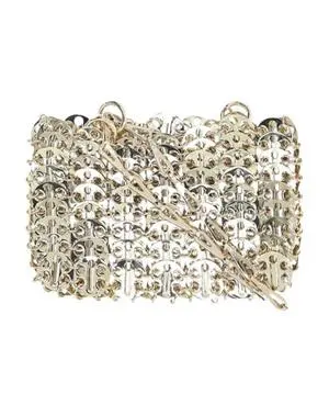 Rabanne Paco Rabanne 1969 Nano Chained Mini Shoulder Bag Nude