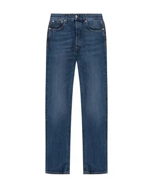 Alexander Mcqueen Logo Jeans For Men