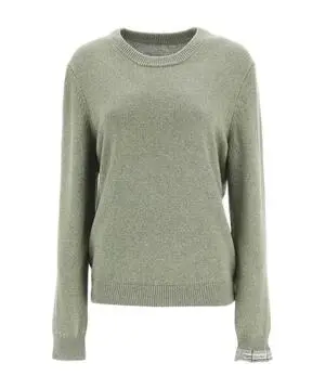 MAISON MARGIELA Crewneck Jumper With Contrast Detailing