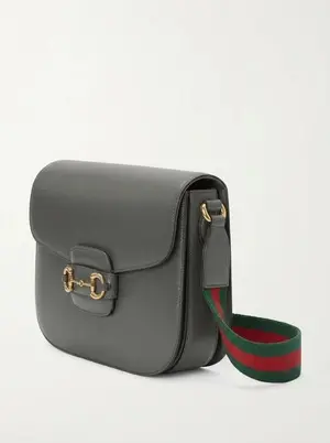Gucci 1955 Horsebit Shoulder Bag - Gray