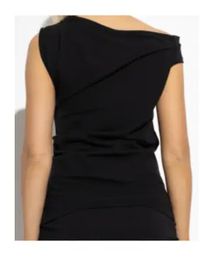 Dries Van Noten Asymmetrical Sleeveless Top