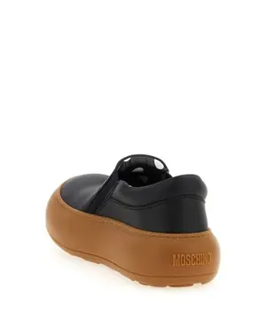 Moschino Ollie Slip-on Sneakers - Brown