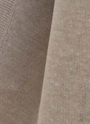 Alaïa Long Sleeve Ribbed Maxi Dress