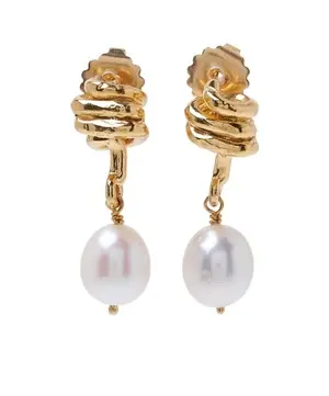 ALIGHIERI Pearl Pendant Earrings - Multicolor