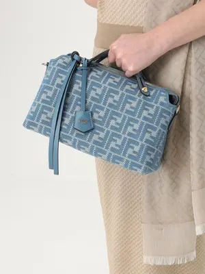 Fendi By The Way Soft Medium Shoulder Bag - Blue
