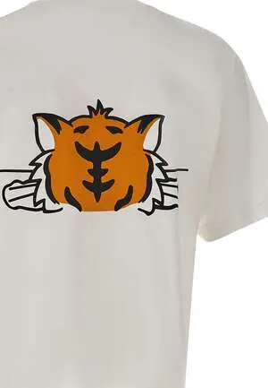 Kenzo Happy Tiger Printed Crewneck T-shirt