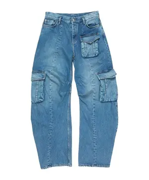 Acne Studios Loose Fit Cargo Jeans