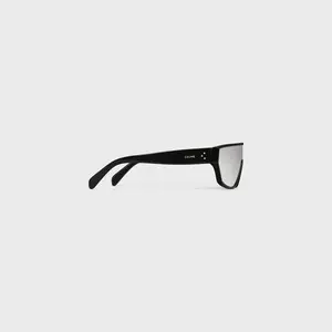 Celine Acetate Sunglasses With Mirror Lenses