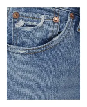 RE/DONE Classic High-rise Straight Jeans - Blue