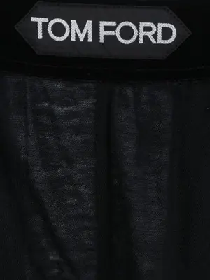 TOM FORD Logo Waistband Track Pants - Black