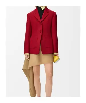 Loewe Single Breasted Jacket - Red