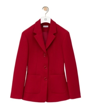 Loewe Single Breasted Jacket - Red