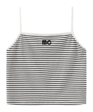 Marissa Chiara Striped Vest - White
